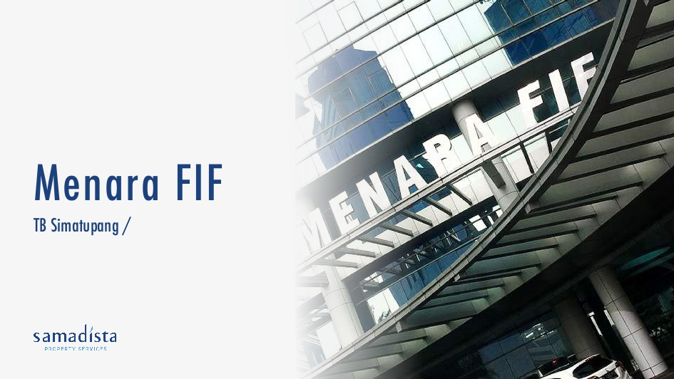 Disewakan Ruang Kantor di Menara FIF area TB Simatupang | SAVA Properti