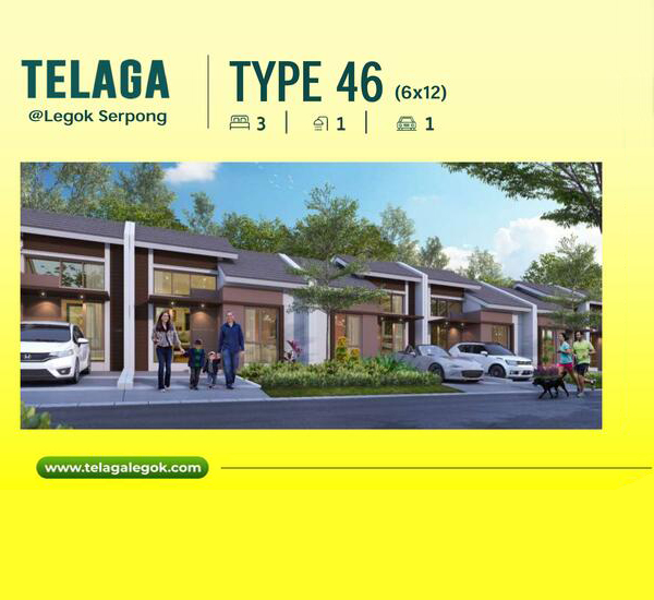 TELAGA LEGOK Cluster Maninjau (Telaga Type 46) | SAVA Properti